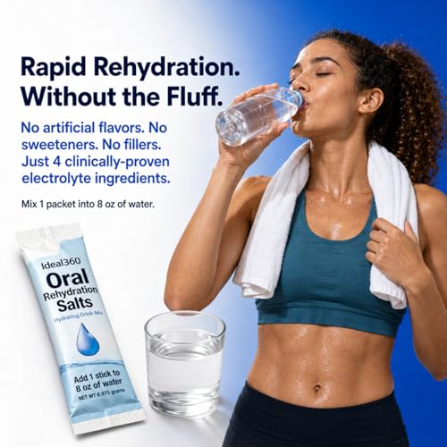 Portable electrolyte packets for travel
