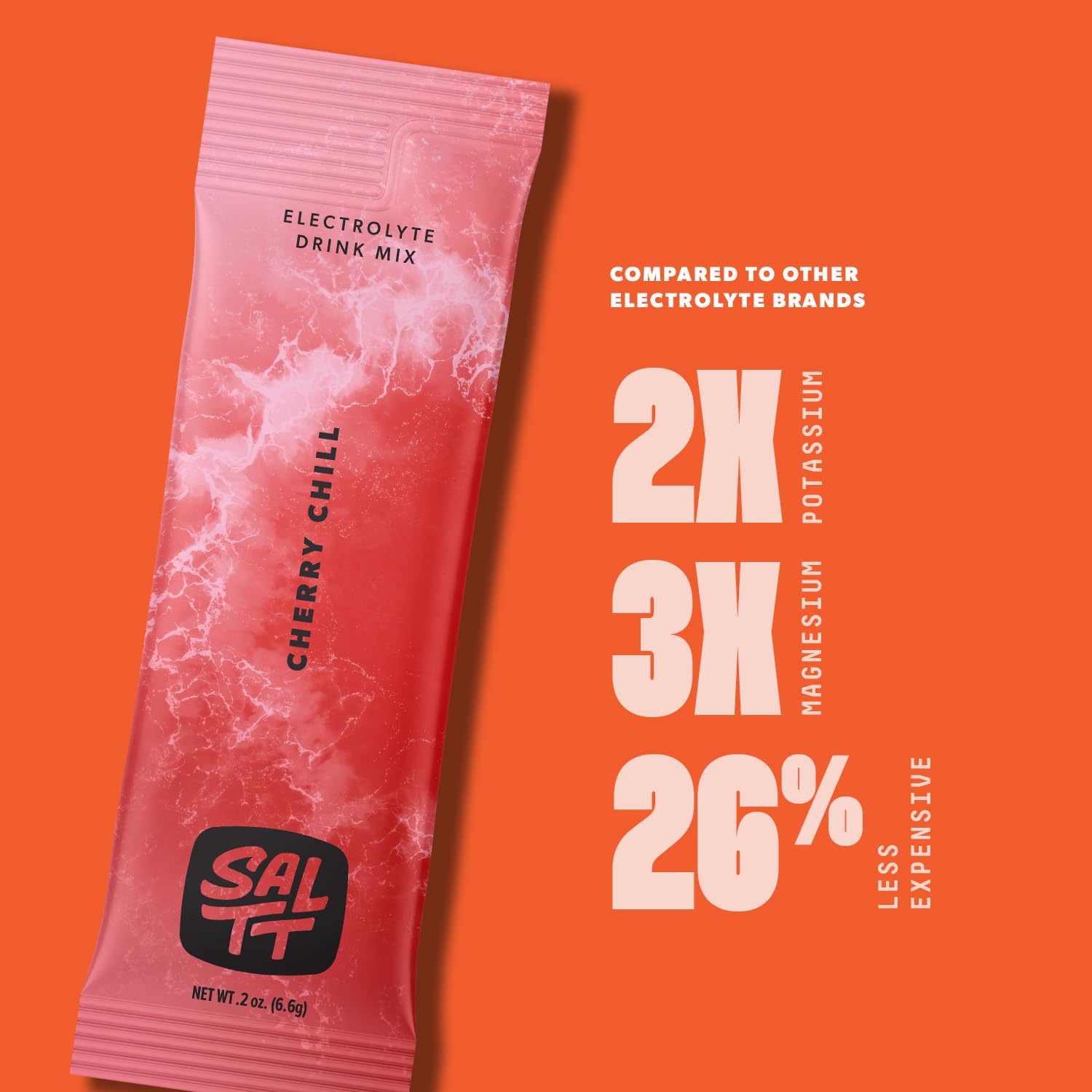 Portable electrolyte packets for travel