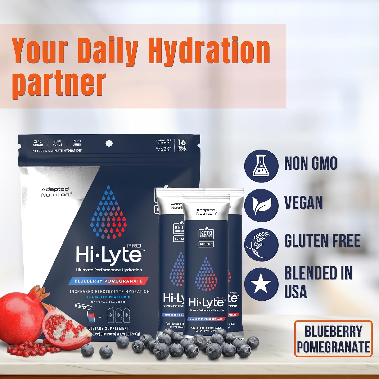 portable electrolyte packets for travel