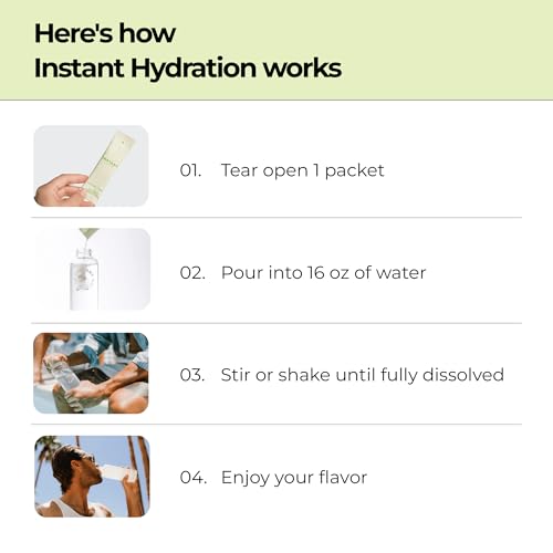 portable electrolyte packets for workouts