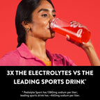 Portable electrolyte powder for athletes