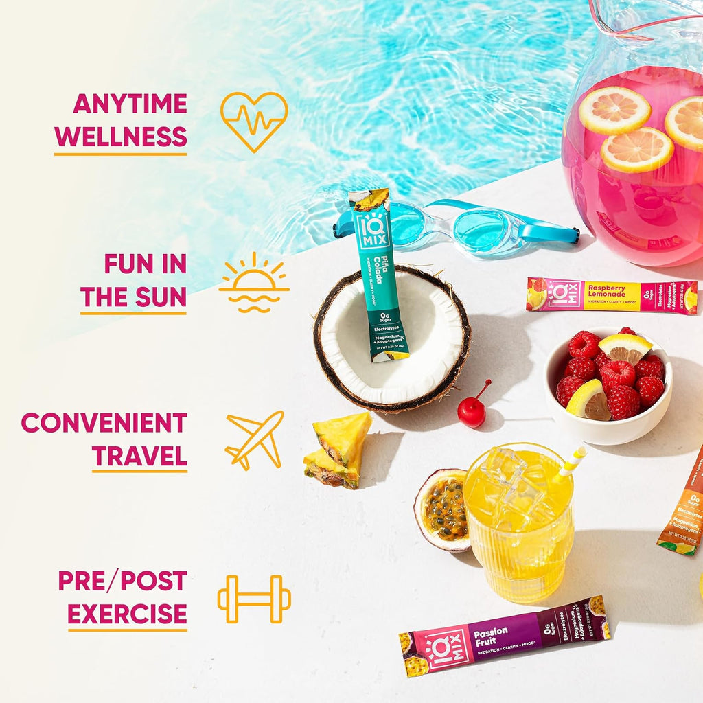 portable electrolyte powder for on-the-go
