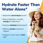 Portable electrolyte powder for travel