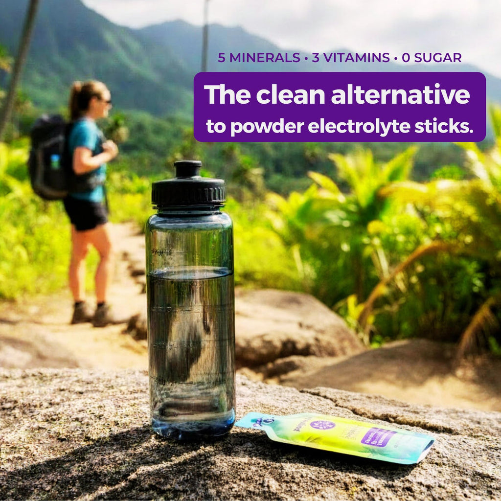 portable electrolyte replacements for travel