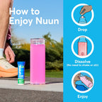 Portable electrolyte tablets for on-the-go
