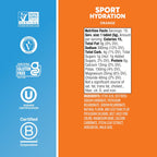 Portable electrolyte tablets for on-the-go