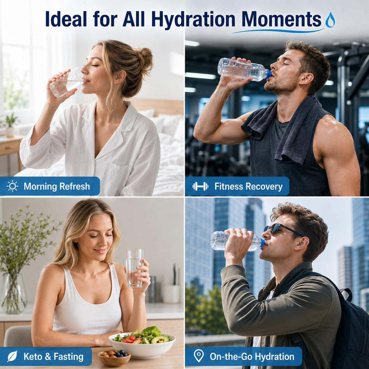 portable electrolytes for active lifestyle