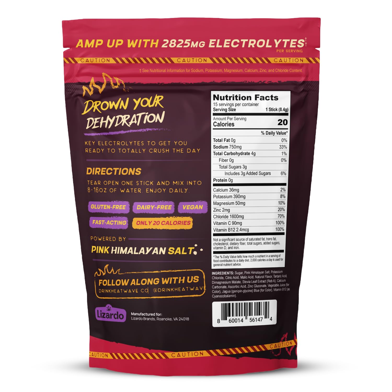 Portable electrolytes for on-the-go hydration