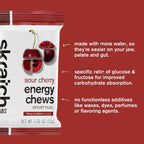 Portable energy chews for on-the-go