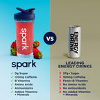 Portable energy drink for on-the-go