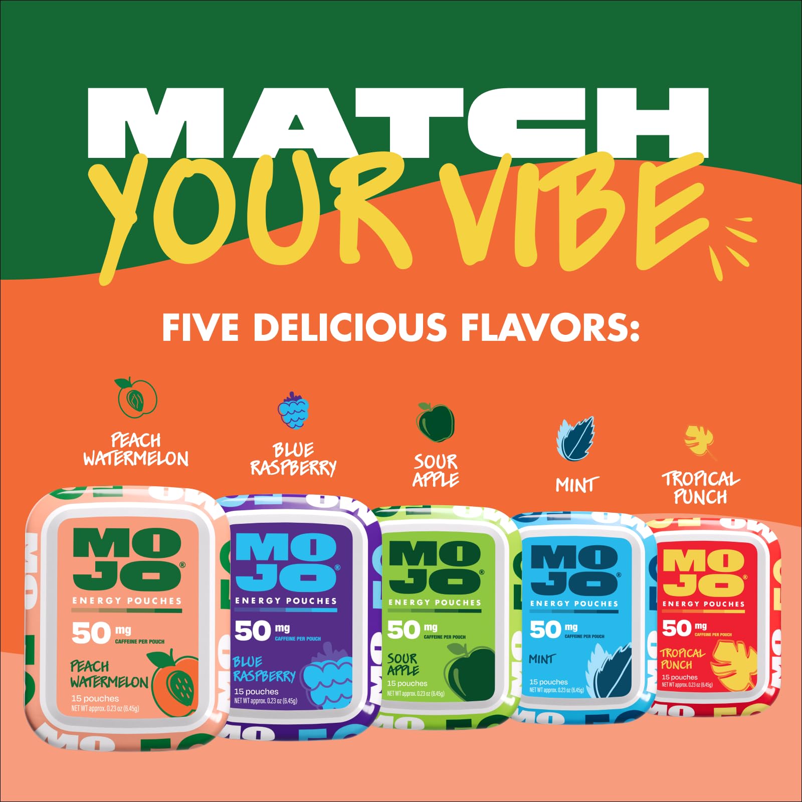 portable energy pouches for on-the-go