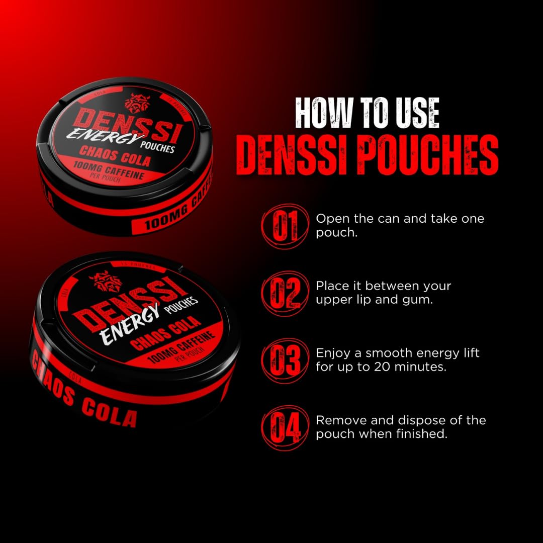 Portable energy pouches for workouts