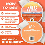 Portable energy pouches for workouts