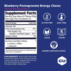 Portable energy snacks for running