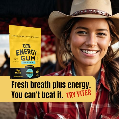 Portable energy solution with gum