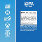 Portable energy tablets for travel