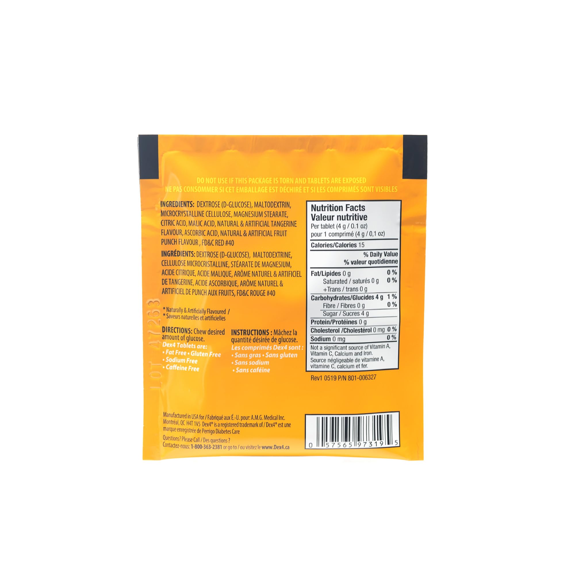 Portable glucose tablets for on-the-go