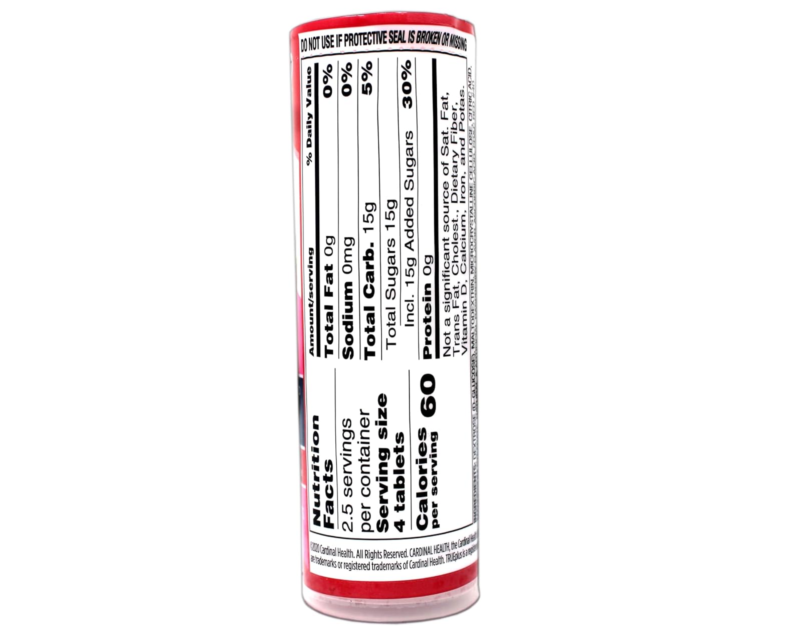 portable glucose tablets for on-the-go