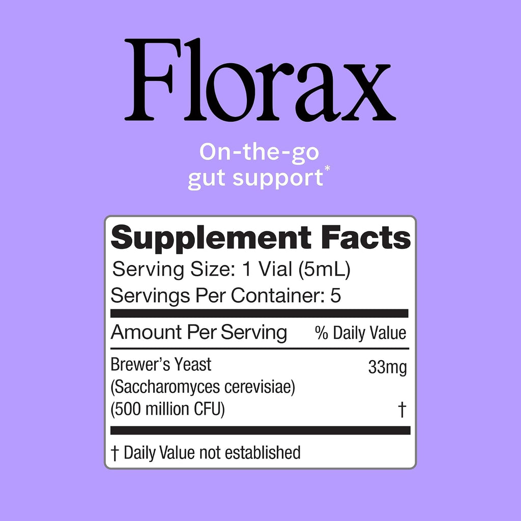 portable gut health solution vials