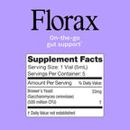 portable gut health solution vials
