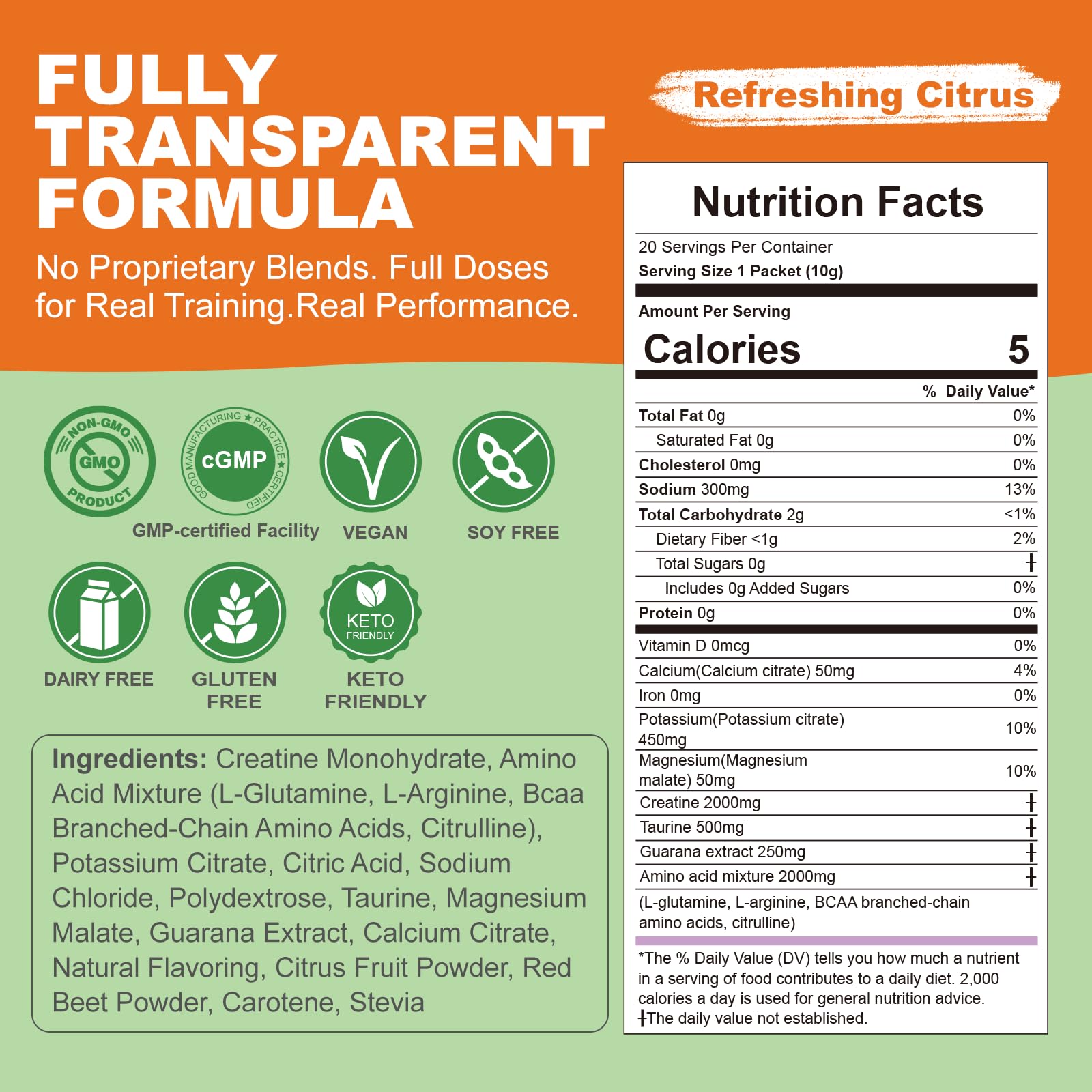 portable hydration mix for workouts