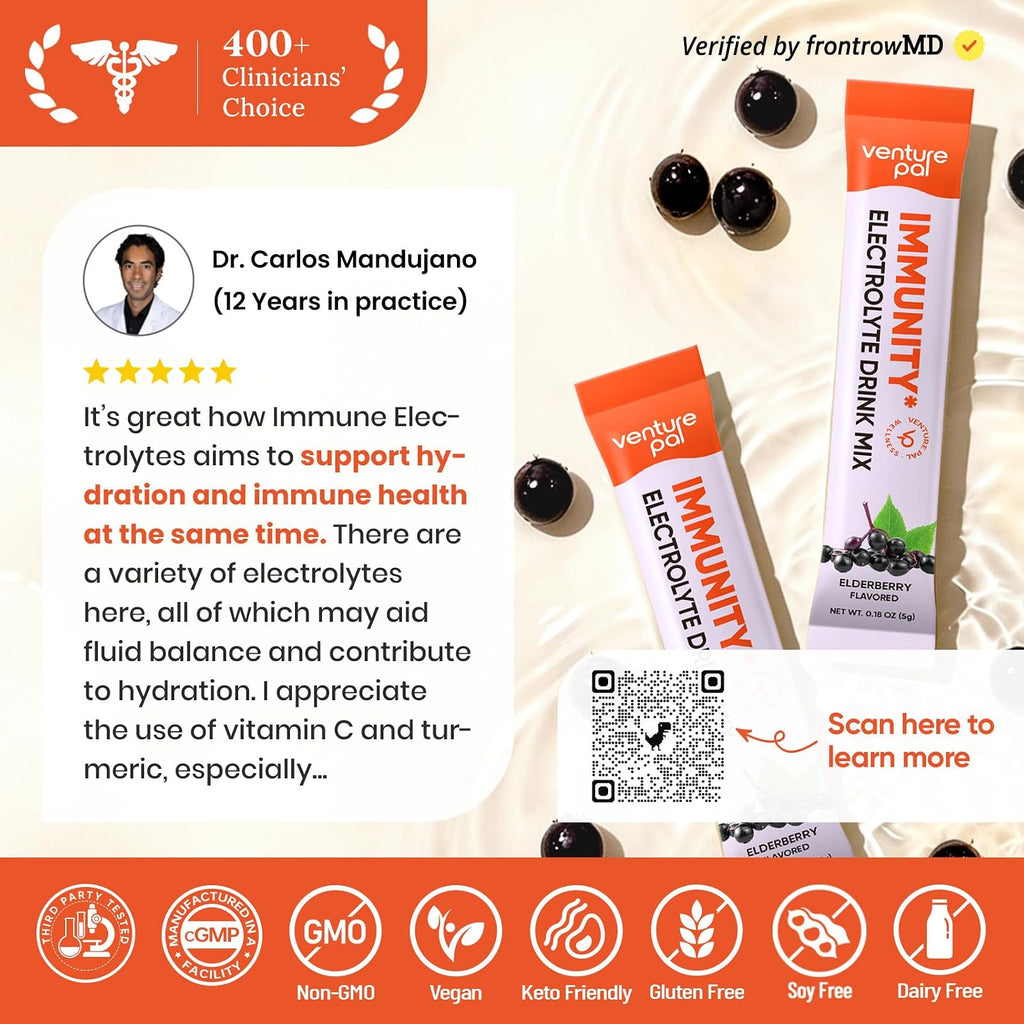 Portable hydration packets for travel