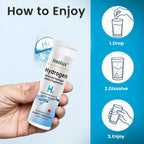 Portable hydrogen water supplement