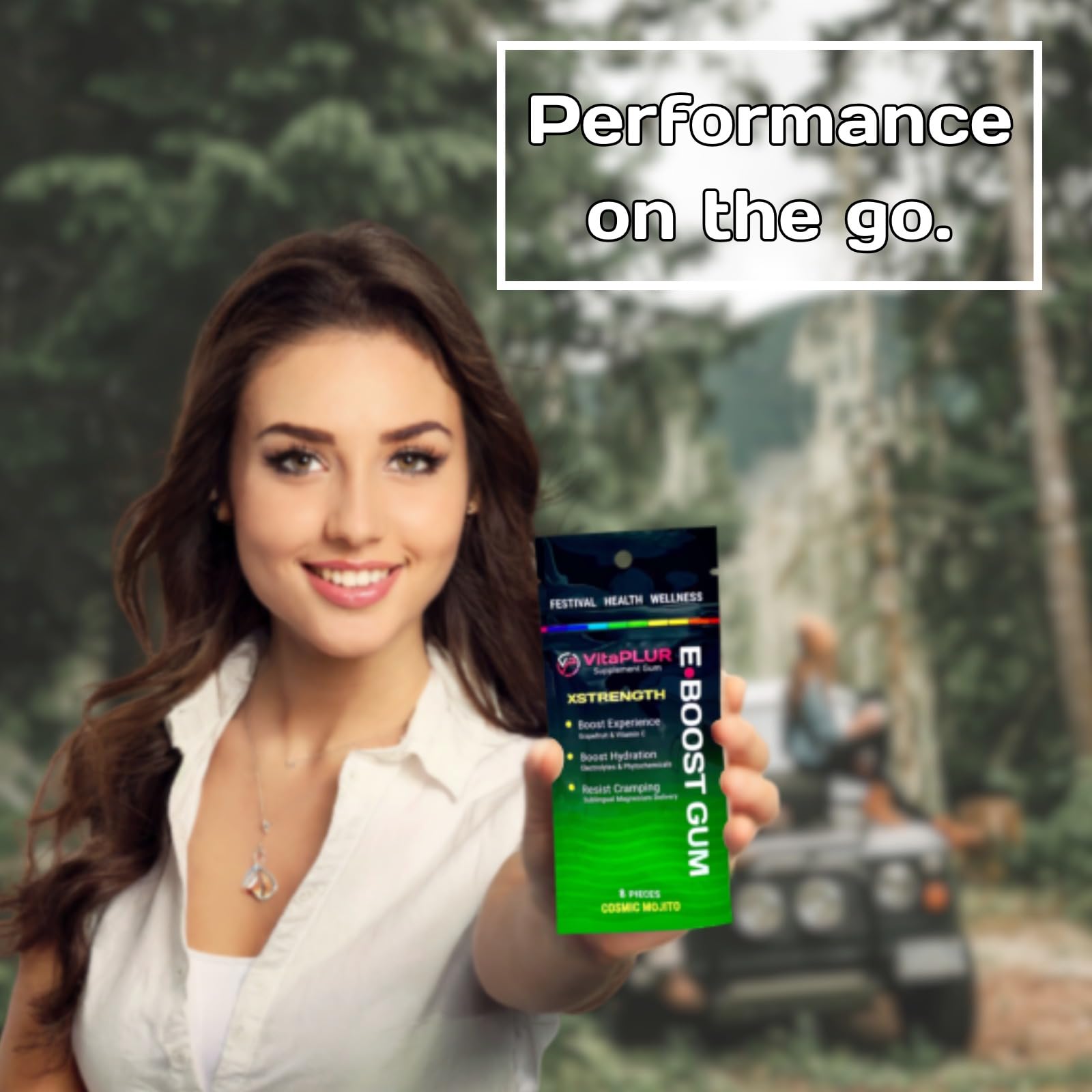 Portable magnesium supplement for festivals