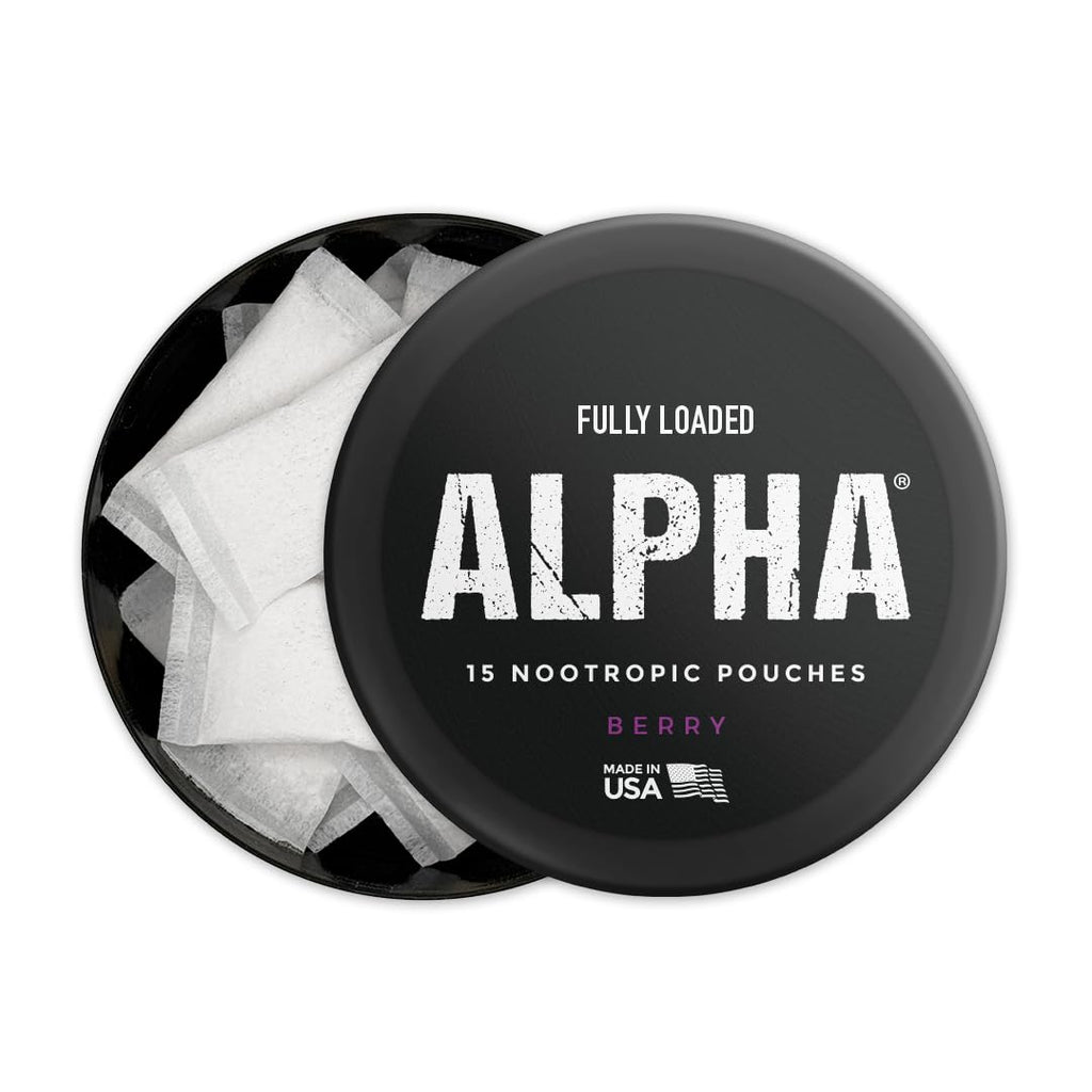 Portable nootropic pouches for on-the-go