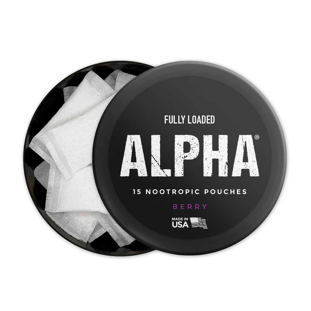 Portable nootropic pouches for on-the-go