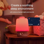 Portable sound machine for infants