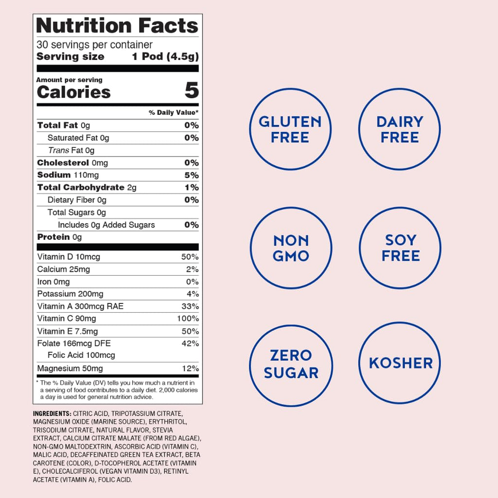 portable vitamin supplement solution
