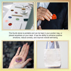 portable worry stones travel bag