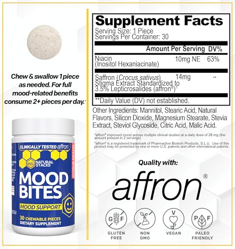 Positive mood support saffron extract