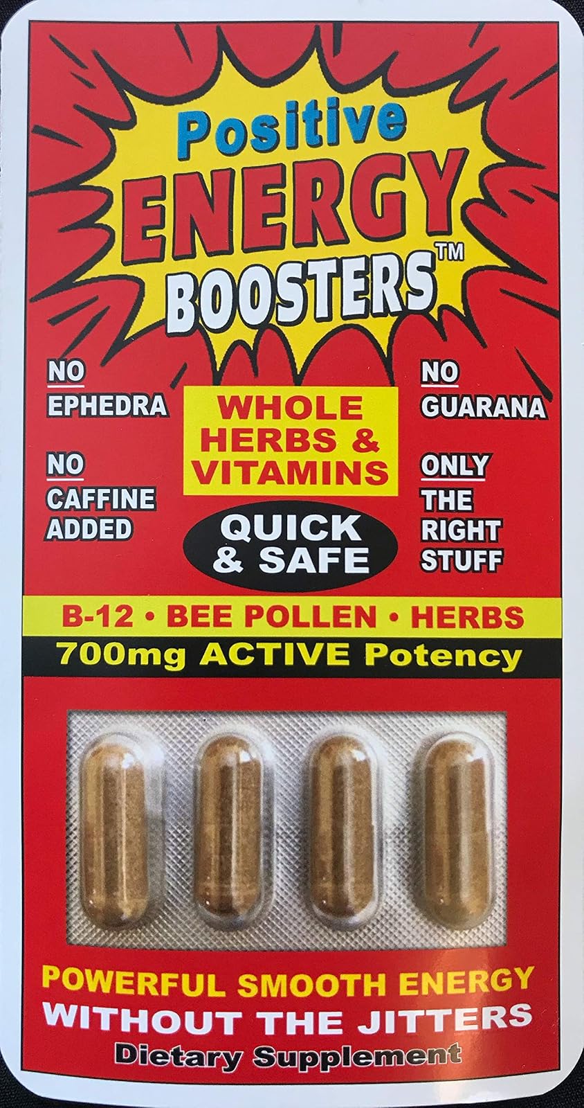 Positive Power energy booster capsules