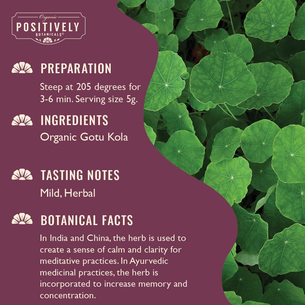 Positively Botanicals herbal tea blend