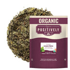 Positively Botanicals lemon balm herbal tea