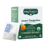 Positively Tea organic green tangerine bags