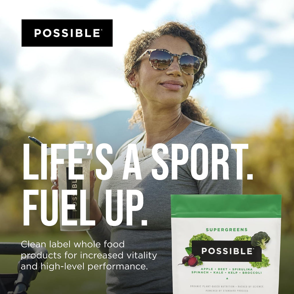 POSSIBLE SuperGreens convenient serving size