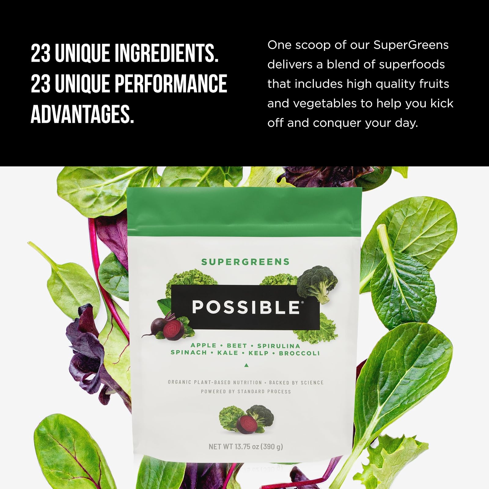 POSSIBLE SuperGreens daily health boost