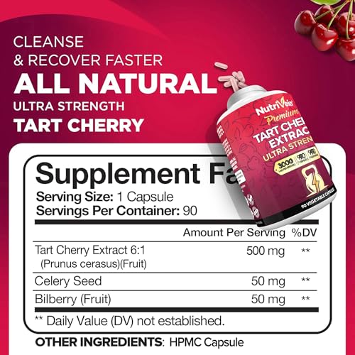 post-athletic recovery cherry extract