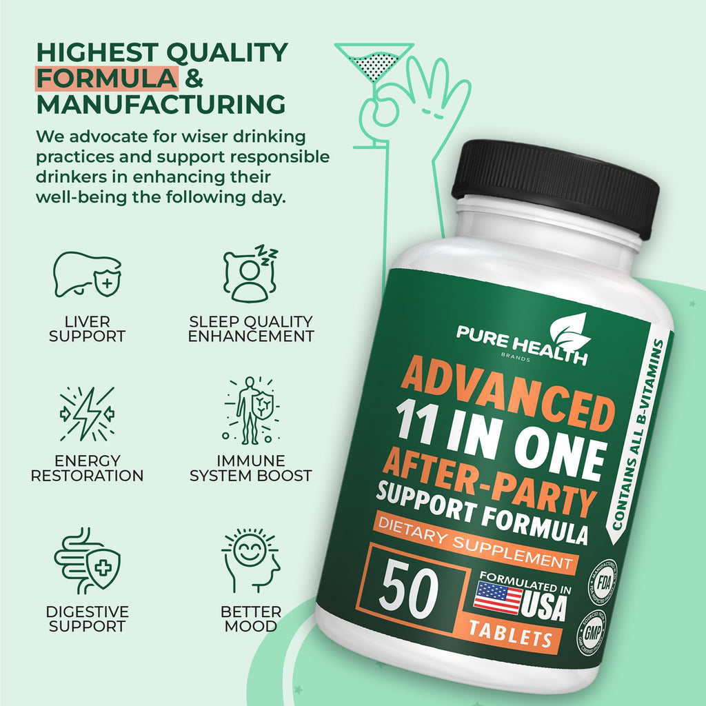 post-drinking recovery vitamin blend