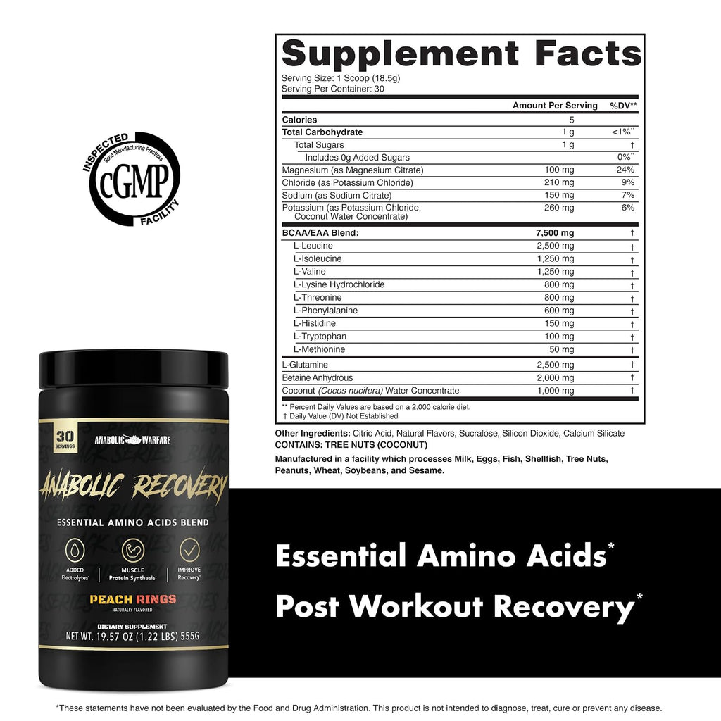 post-exercise recovery essential amino acids