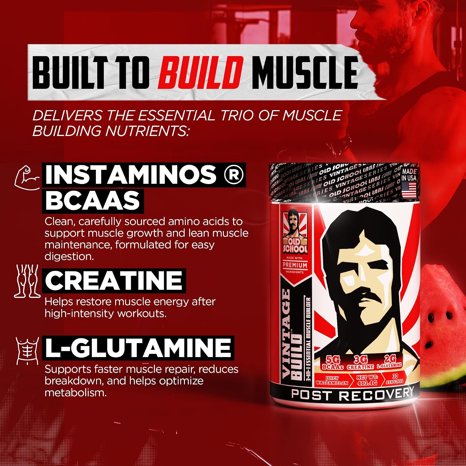 post-workout BCAA supplement for muscle recovery
