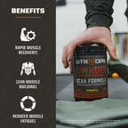 Post-workout BCAA supplement powder