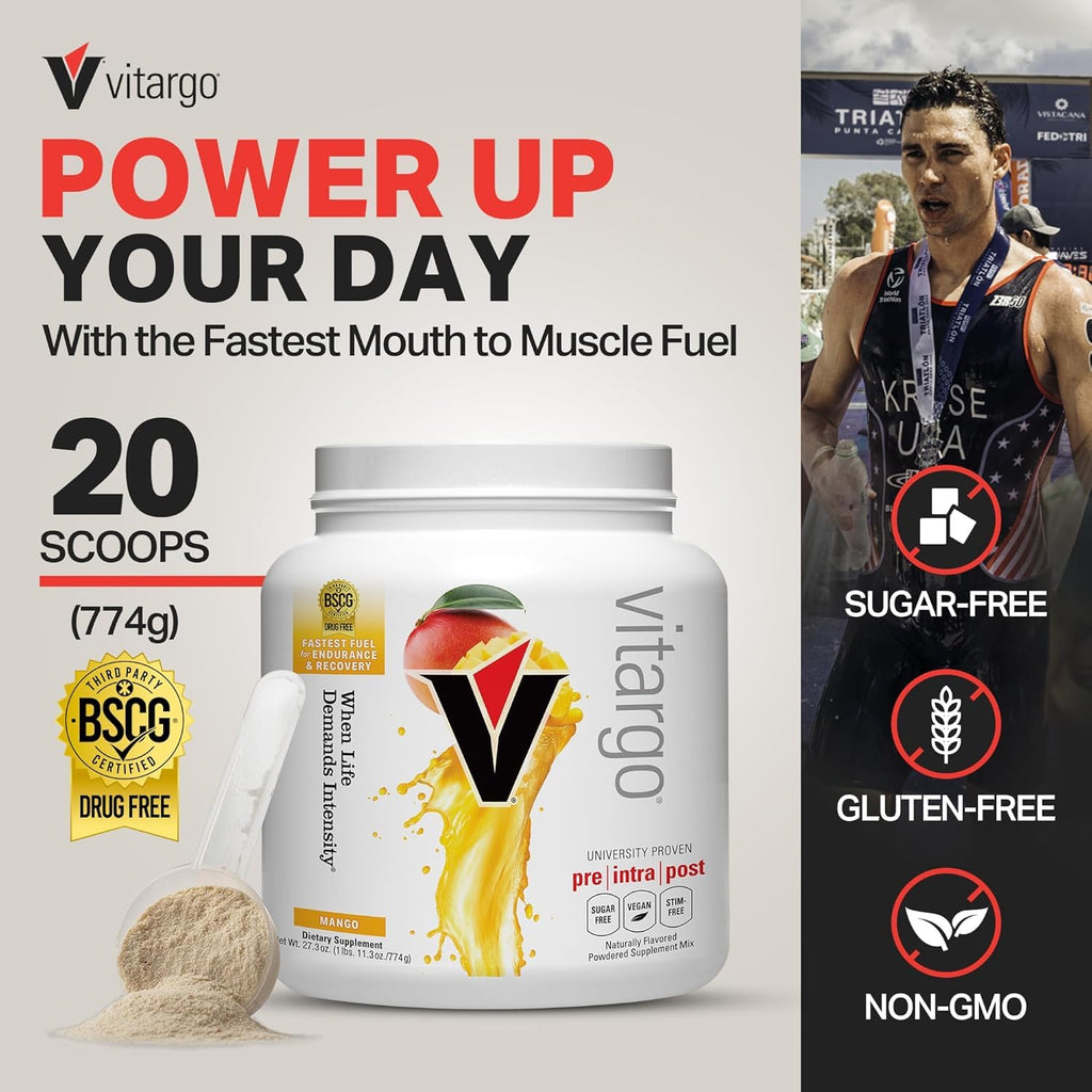 post-workout energy boost Vitargo powder