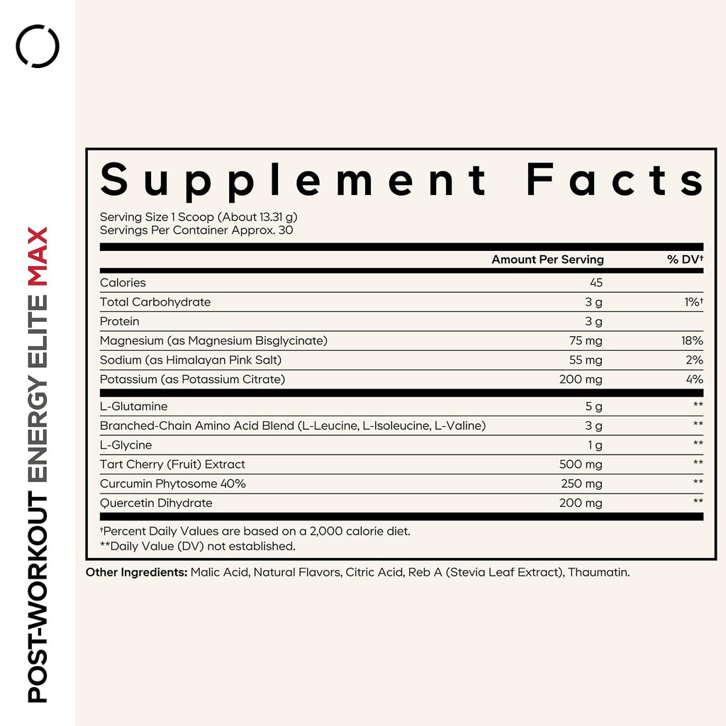 Post-workout glutamine supplement Canada