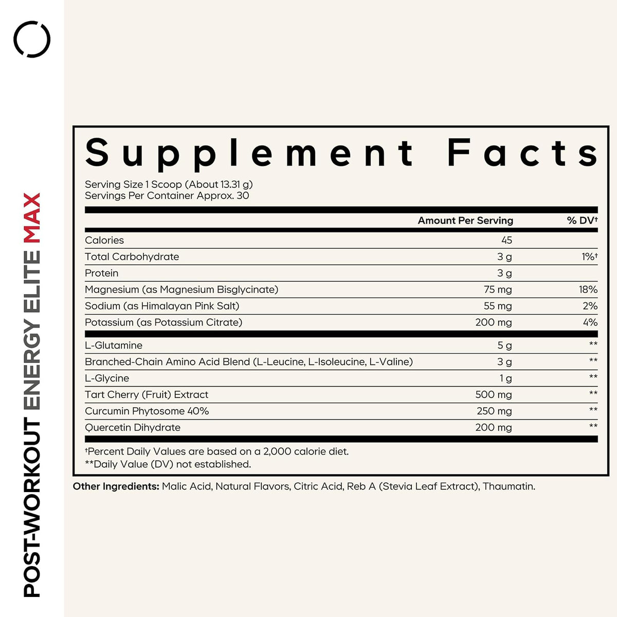 Post-workout glutamine supplement Canada