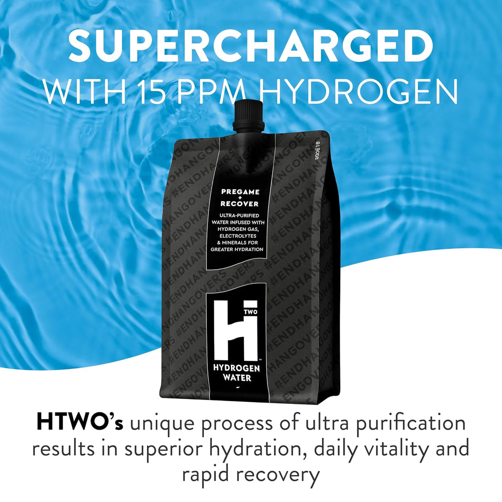 post-workout hydration with HTWO