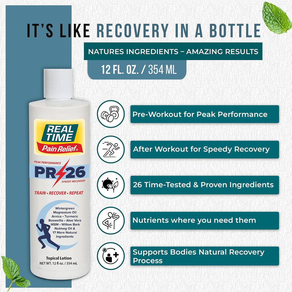 post-workout muscle relief lotion